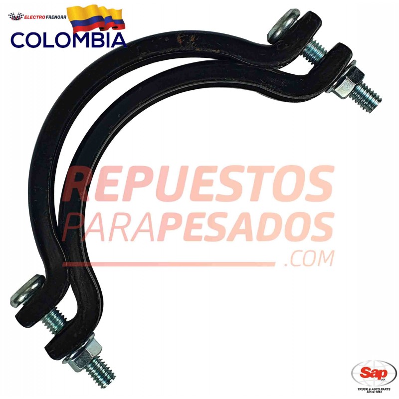 ABRAZADERA CAMARA TIPO 12 NEGRA SAP